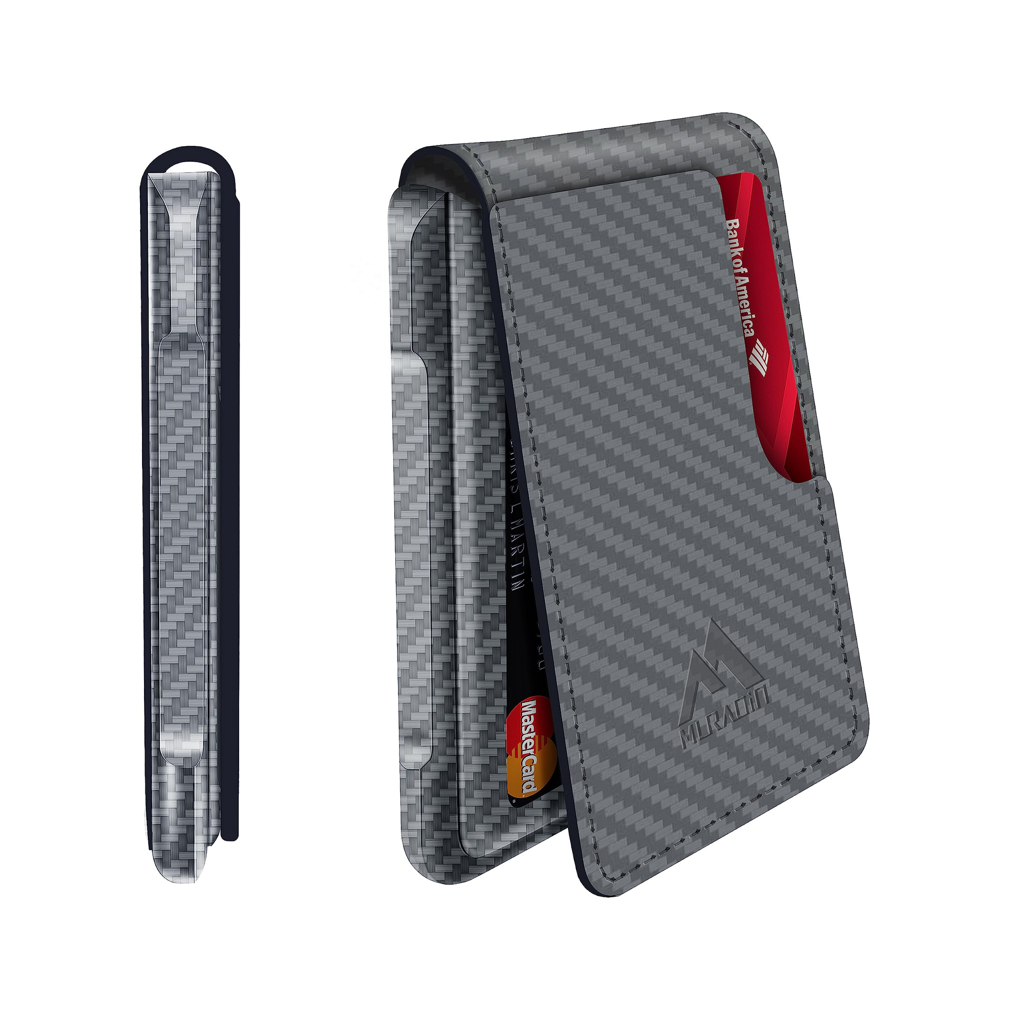 V03 – Carbon Fiber Wallet – Grey & GRCarbon.Fr