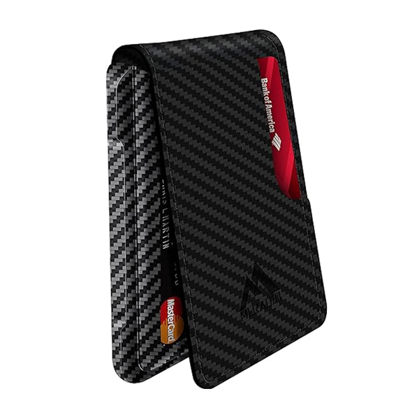 V03 – Carbon Fiber Wallet – Black & Carbon.Fr